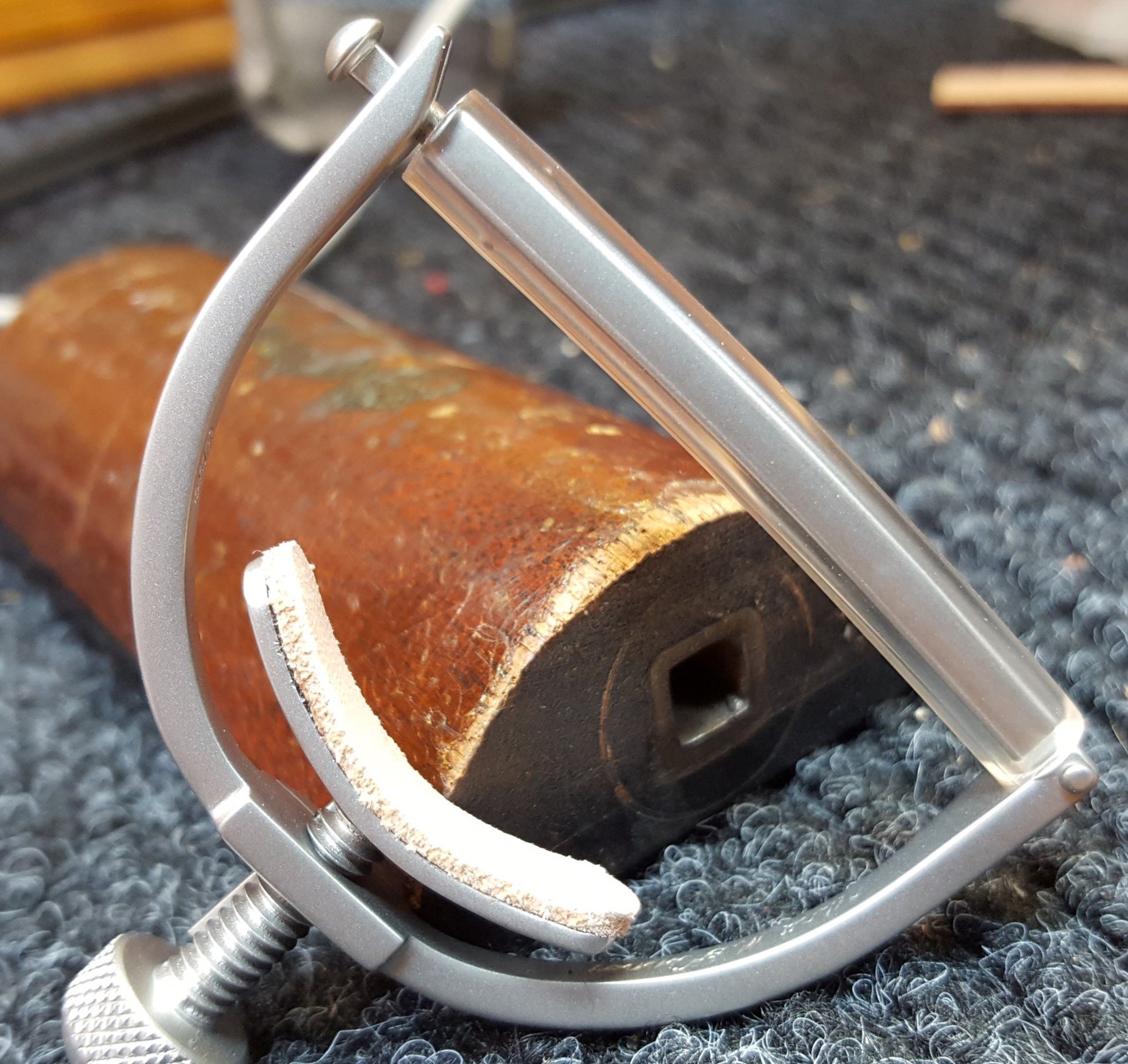 Elliott Capos: guitar capo, banjo capo, work of art